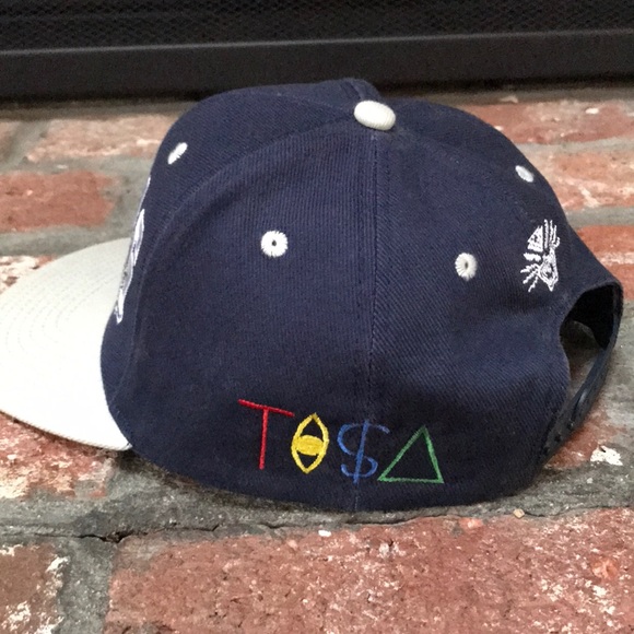 NCAA | Accessories | Mens Tisa Georgetown Hoyas Snapback Hat Navygray ...